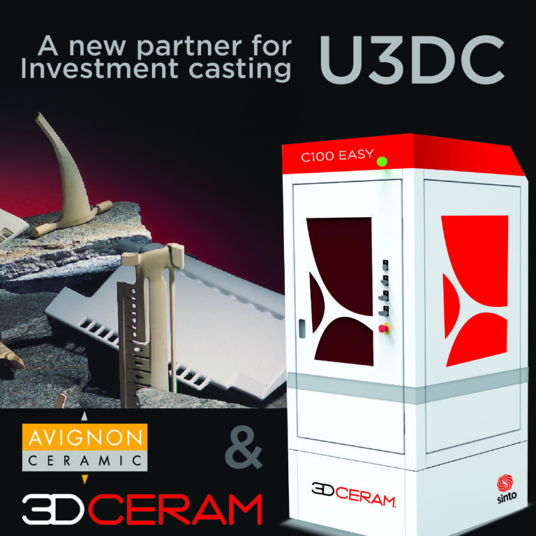 3D Printing foundry cores, developments l 3DCeram